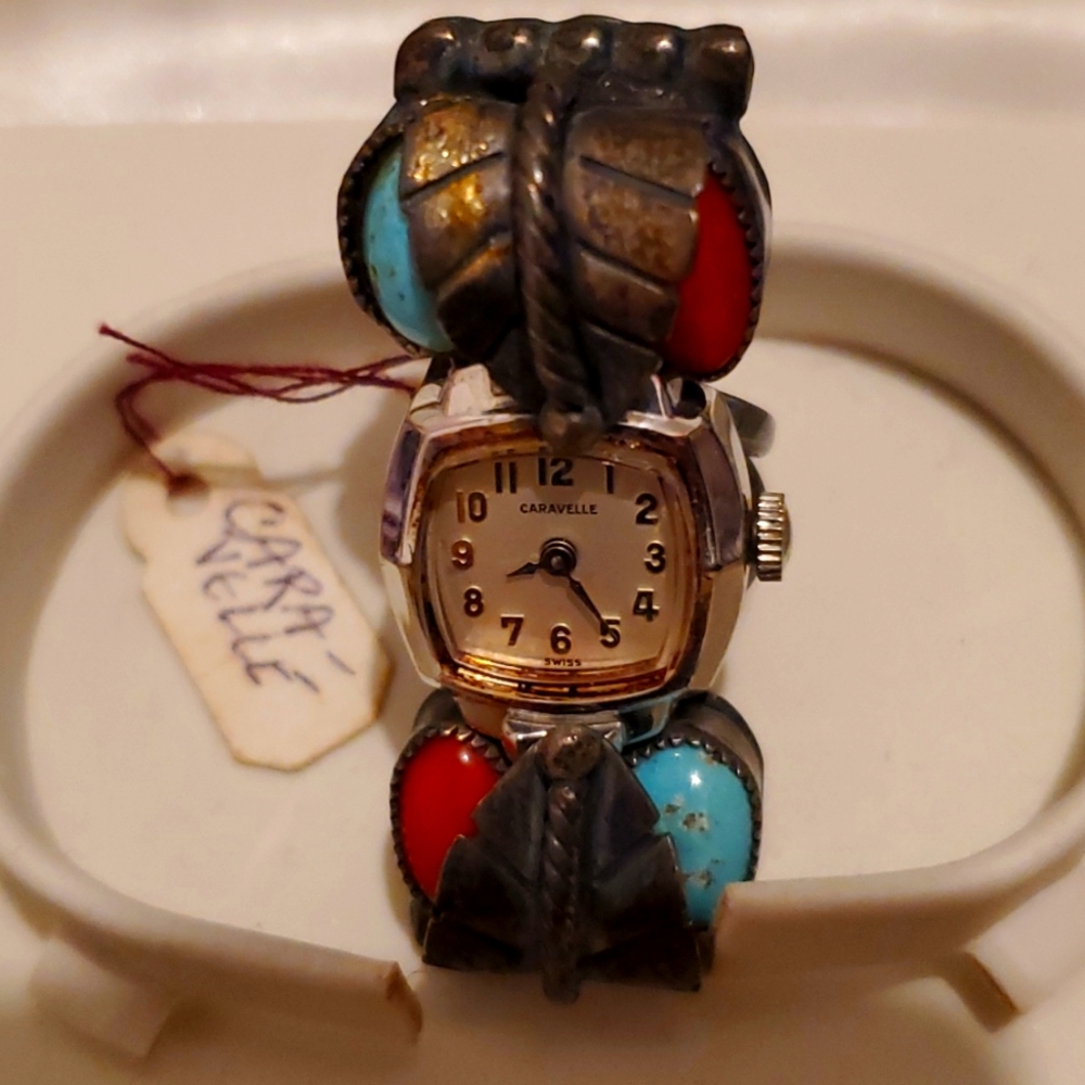 Caravelle Swiss Ring Watch - Gem